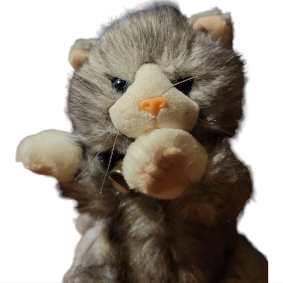 Kids Of America | Toys | Vtg Kids Of America Gray Kitten Cat Plush ...